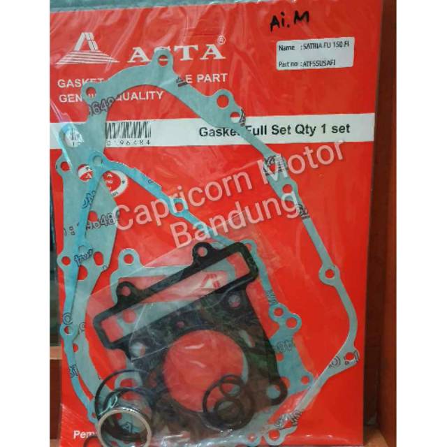 Jual Paking Gasket Fullset SATRIA FU FI INJEKSI 150 ASTA full set perpak packing | Shopee Indonesia