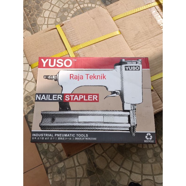 Jual stapler 422J Yuso Kualitas Bagus/ nailer Yuso 422J / staples gun ...