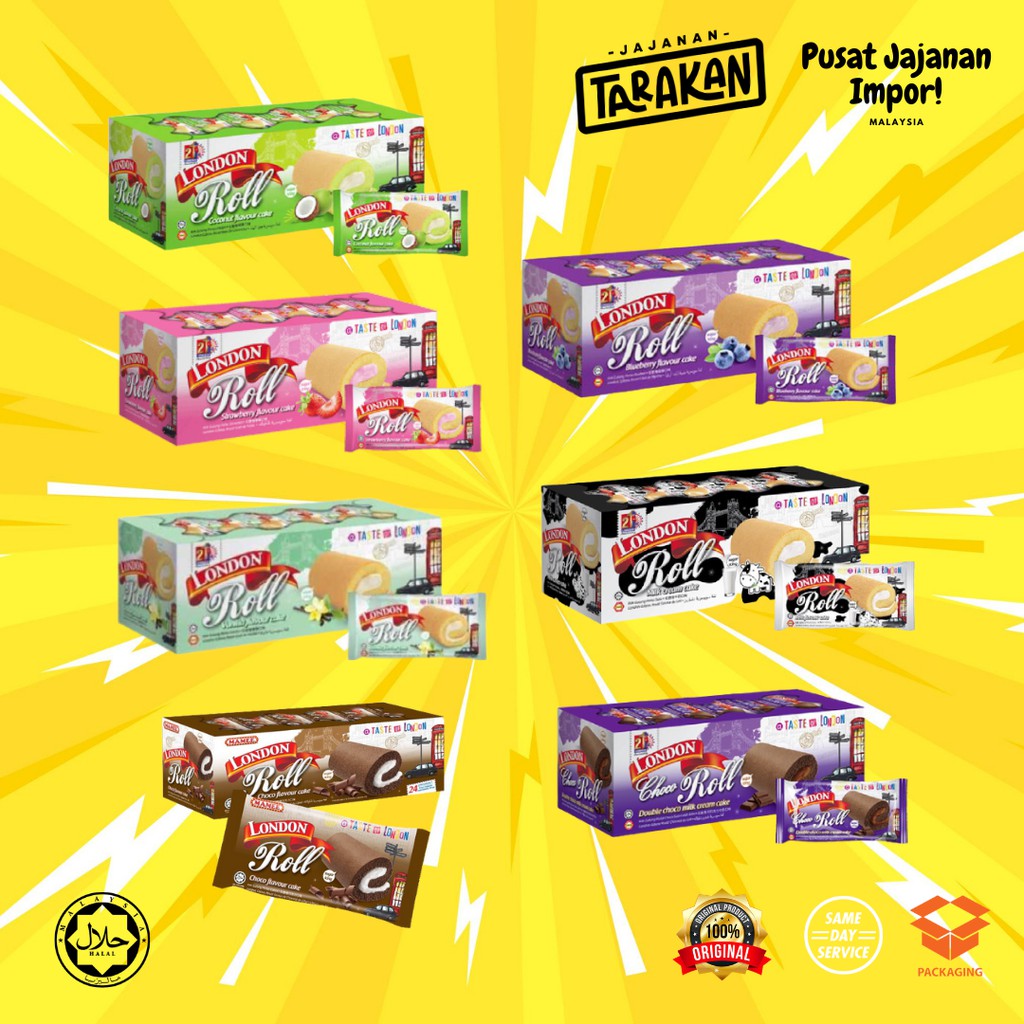 Jual London Roll Cake Malaysia | Shopee Indonesia