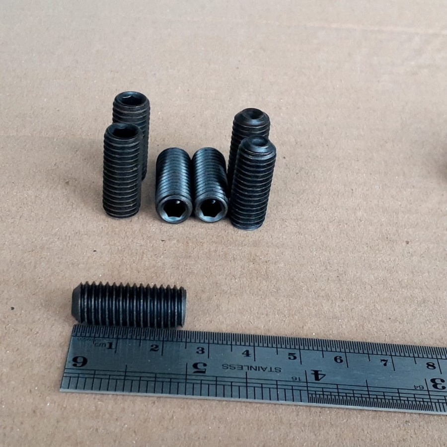 Jual M10X25 BAUT L TANAM BAJA HITAM / BAUT L TANAM M10 X 25 HITAM ...