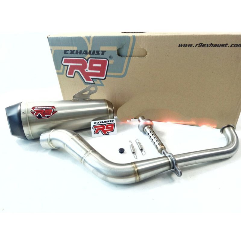 Jual KNALPOT R9 ALPHA AEROX 155 NMAX 150 VARIO 150 125 PCX 150 ADV pcx ...