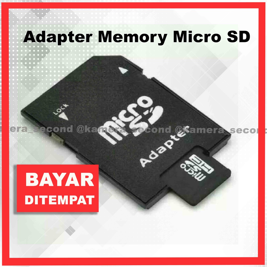 Jual Adapter Memory Micro SD ke SD Card Murah Meriah | Shopee Indonesia