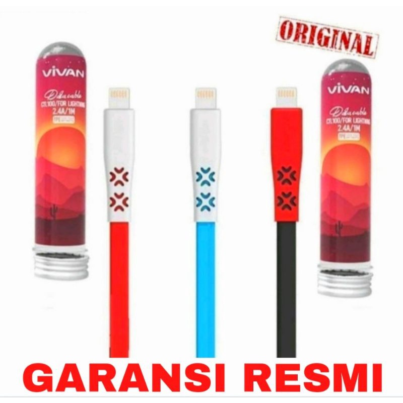 Jual Kabel Vivan Lightning Suport Iphone Kabel Charger Suport Handphone ...