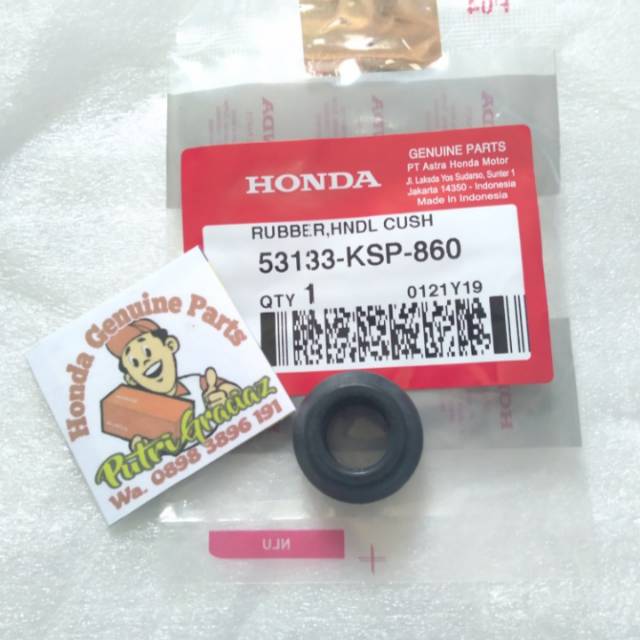 Jual RUBBER HANDLE CUSHION 53133-KSP-860 KARET BOSH GANJEL DUDUKAN ...