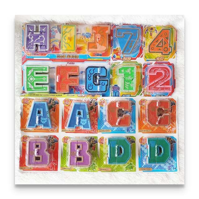 Jual Robot Angka / Robot Huruf | Shopee Indonesia