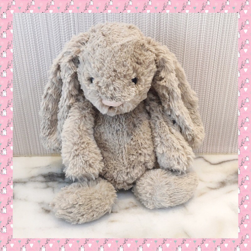 Jual Jellycat Beige Bashful Bunny size M Jaemin | Shopee Indonesia