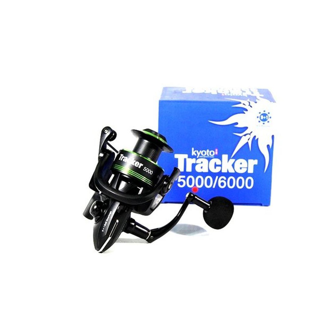 Jual Dijual Reel Spinning Kyoto Tracker 5000 10 BB Aluminium Spool ...