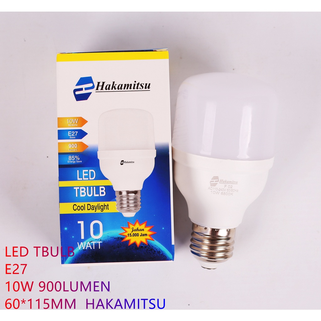 Jual Lampu LED 3W 5W 7W 9W 12W 15W 18W Hakamitsu /Bohlam Lampu terang | Shopee Indonesia