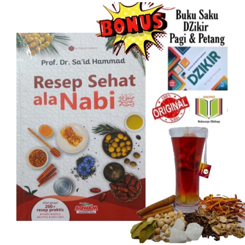 Jual Buku Resep Sehat ala Nabi Dilengkapi 200+ Resep Praktis | Shopee ...