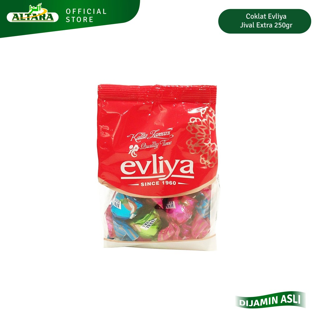 Jual Coklat Evliya Jival Extra 250gr - Coklat Susu - Coklat Turki ...