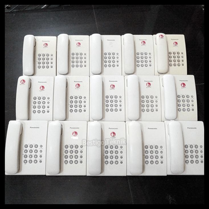 Jual 85ZF TELEPHONE RUMAH SINGLE LINE ANALOG STANDAR PANASONIC KX-TS505 SECOND - PUTIH N70C ...