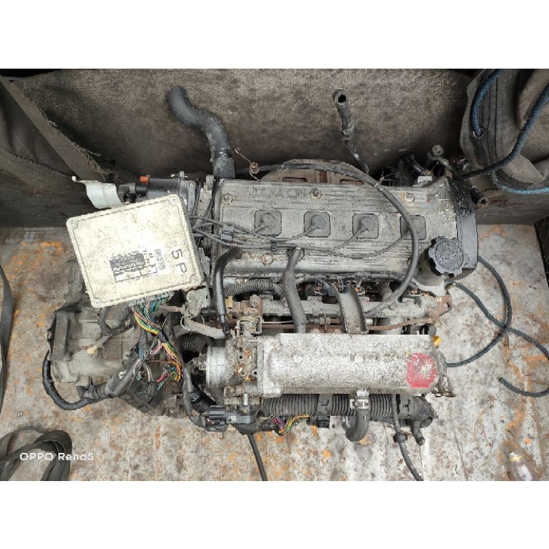 Jual Engine mesin toyota 5EFE 1500cc komplit set ecu wering matic ...