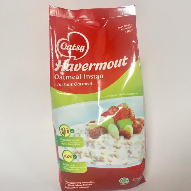 Jual food Oatsy Instant Havermout/Oatmeal (750 GR) | Shopee Indonesia