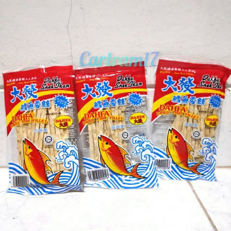 Jual Dahfa Snack Ikan | Dried Fish Fillet 5G | 30G (Juhi) | Shopee ...