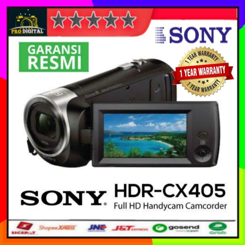 Jual SONY CX405 Handycam HDR-CX405 garansi RESMI SONY INDONESIA Sony CX ...