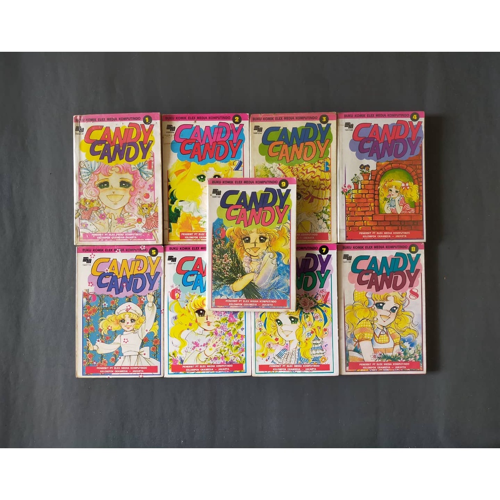 Jual Buku Komik Jepang Langka Candy Candy 1-9 | Shopee Indonesia