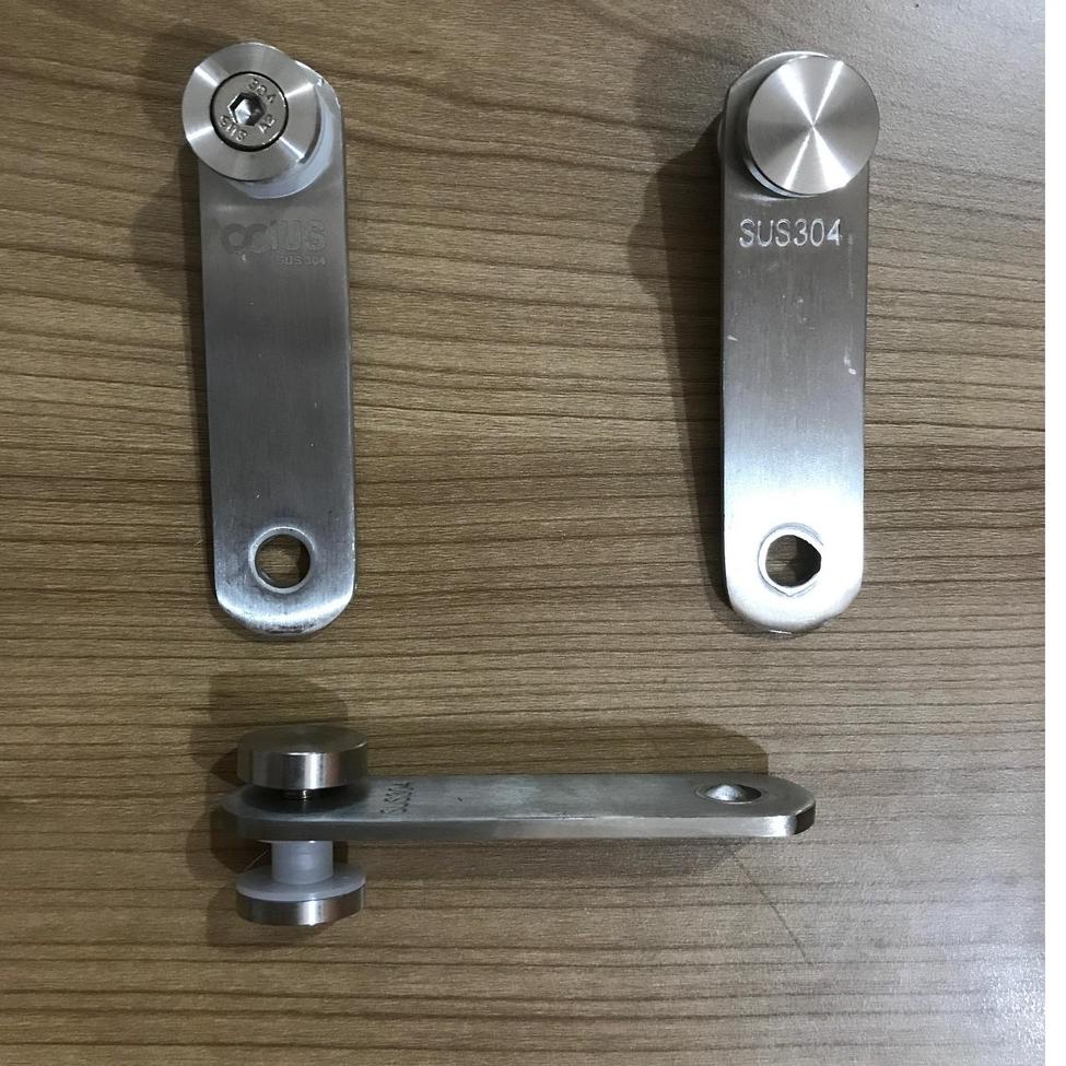 Jual Plat Railing Kaca Single 1 sisi V55N | Shopee Indonesia