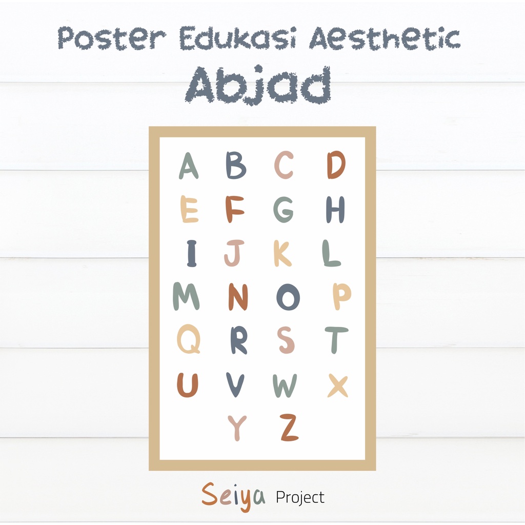 Jual POSTER EDUKASI BAYI / BALITA / ANAK PAUD / TK / ABJAD / HIJAIYAH ...