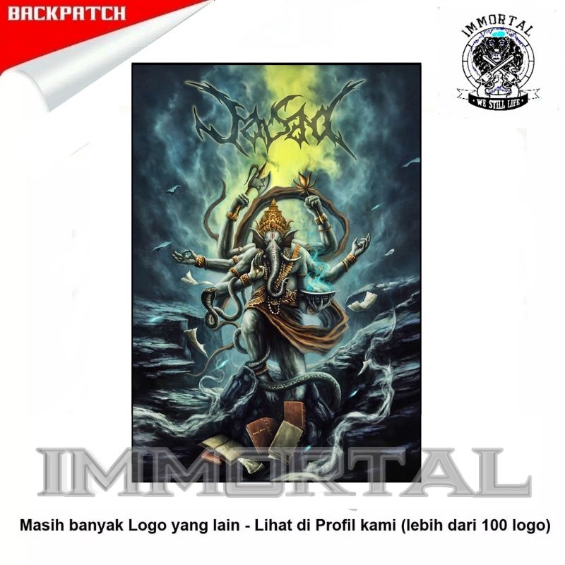 Jual Backpatch emblem punggung jumbo jasad keren | Shopee Indonesia