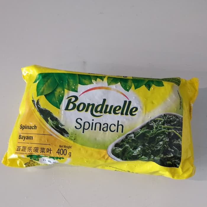 Jual Bonduelle Frozen Spinach/Sayur Bayam/Spinach Leaves 400Gr | Shopee ...