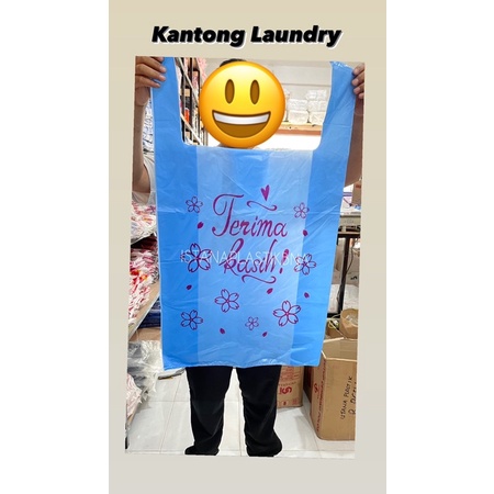 Jual Plastik Thank You Laundry | Shopee Indonesia