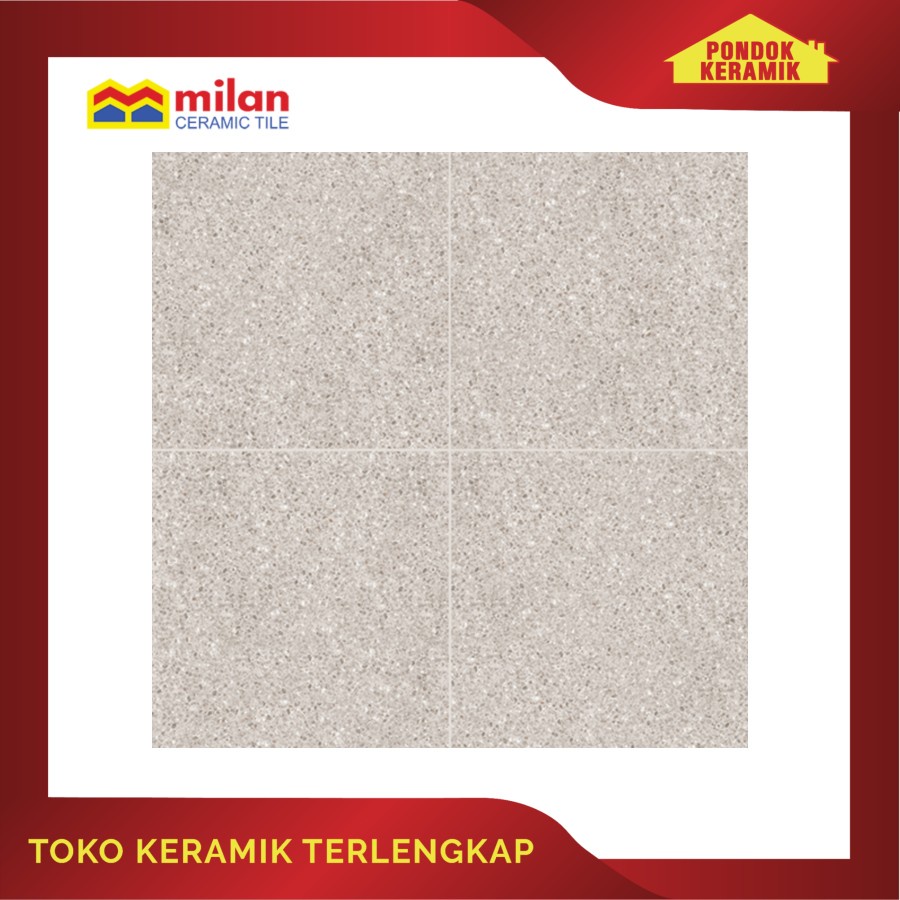 Jual Keramik Lantai Milan 40x40 Palladio Grey | Shopee Indonesia