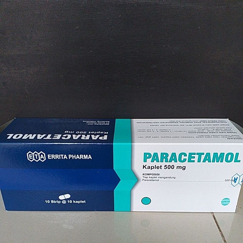 Jual Paracetamol ETA box isi 10 strip | Shopee Indonesia
