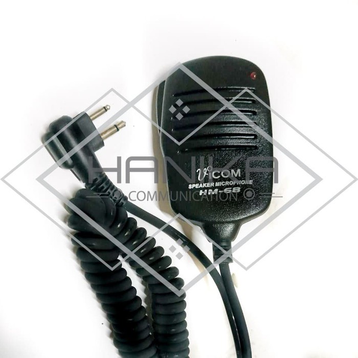 Jual HM68 Speaker Mic HT Motorola CP1660 Magone A8 A12 Yaesu HYT TC518 ...