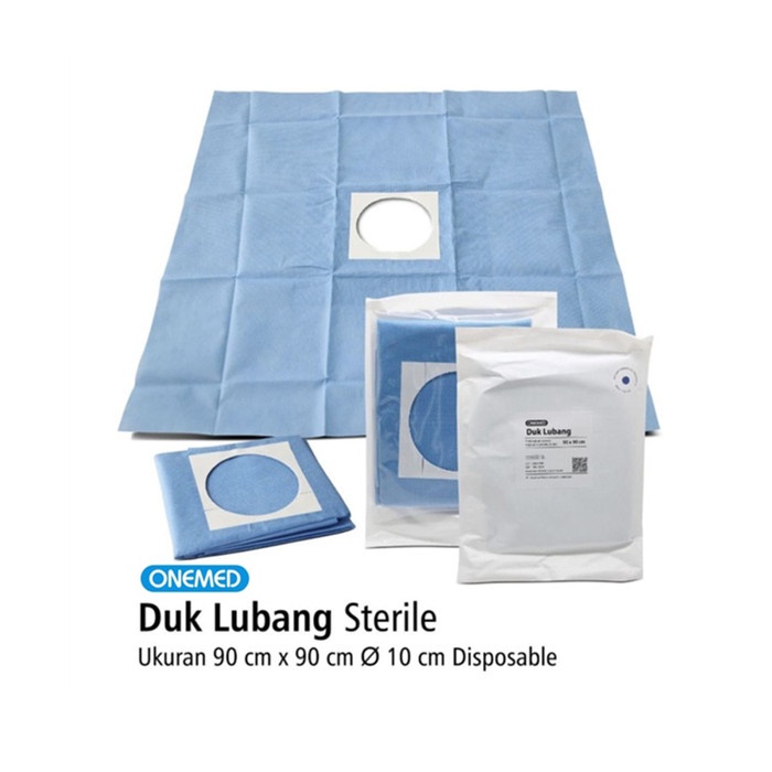 Jual Duk Lubang Medis Operasi Steril Disposable Sekali Pakai Onemed ...