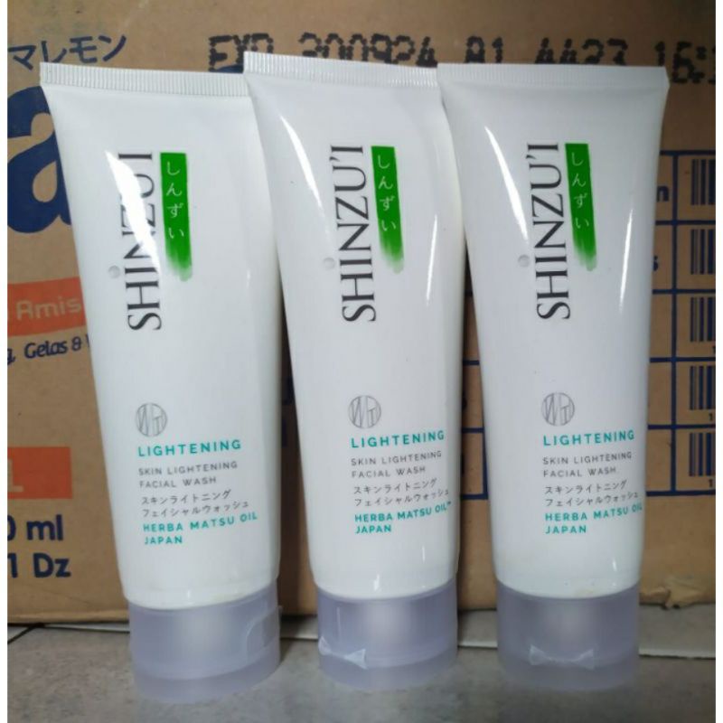 Jual promo Shinzui Facial Wash Lightening Matsu 80ml | Shopee Indonesia
