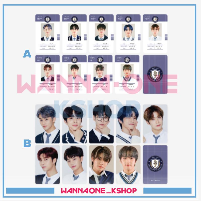 Jual ID card photocard NCT 127 school kit 2021 | Shopee Indonesia