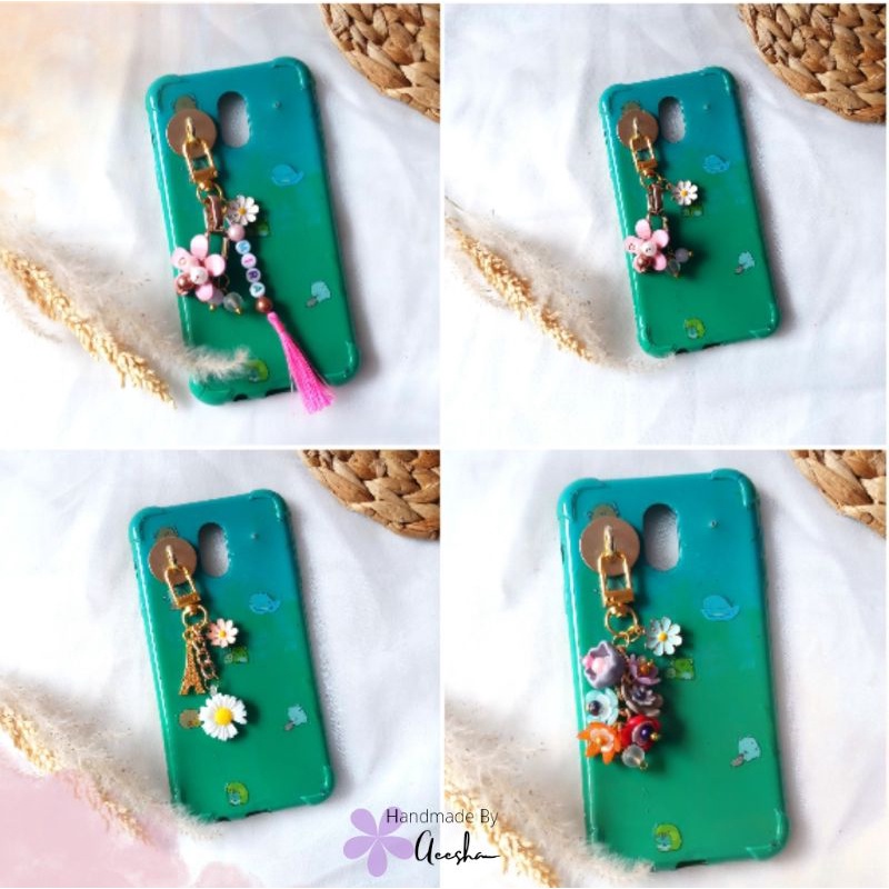 Jual Gantungan hp lucu korea huruf metal gold | Shopee Indonesia