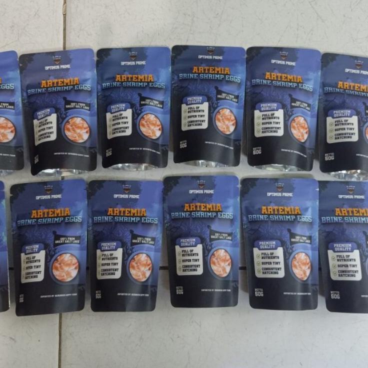Jual Trendy Artemia Optimus Prime Net 50 Gram/Alternatif Artemia ...