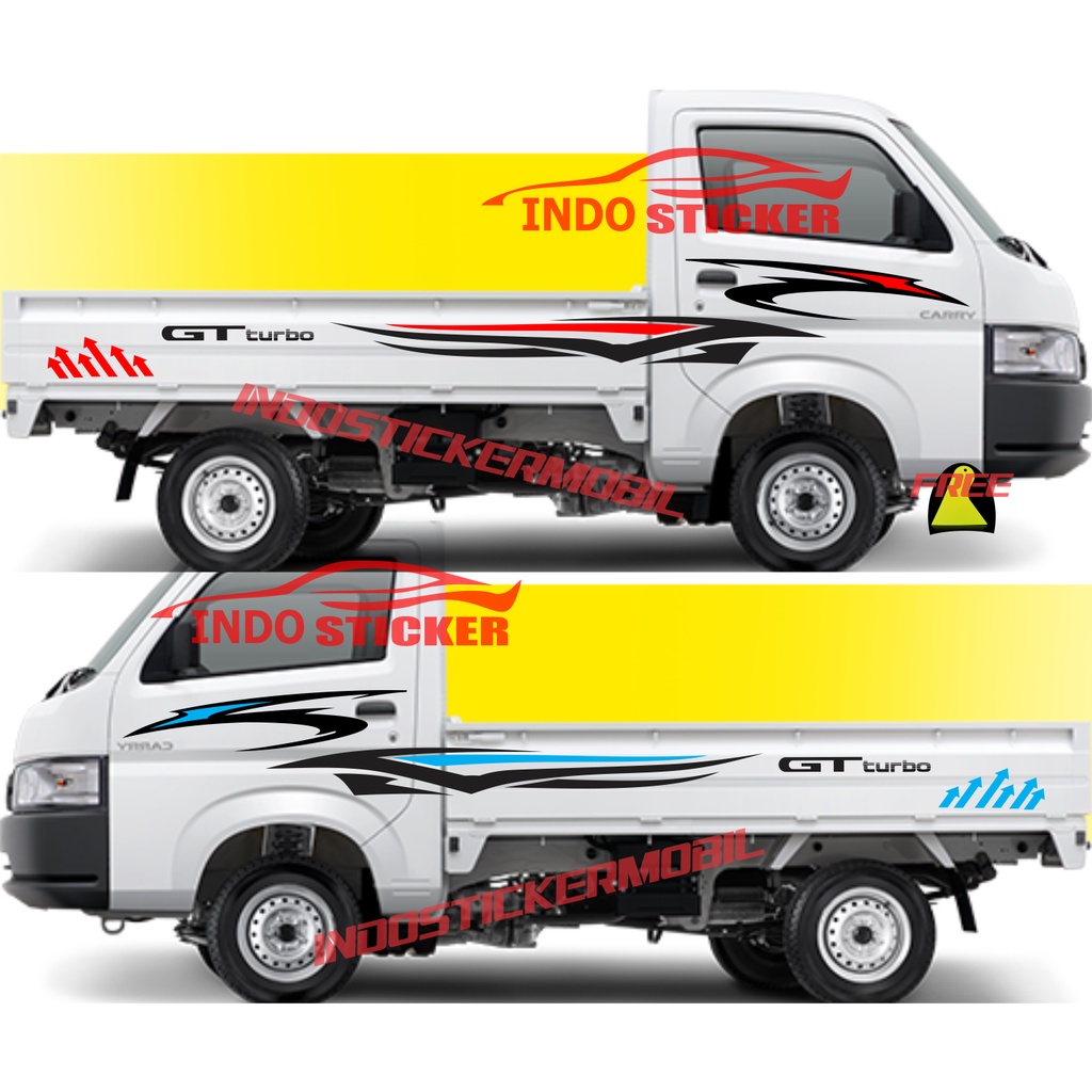 Jual CUTTING STICKER STIKER MOBIL PICKUP CARRY STICKER MOBIL NEW SUZUKI ...