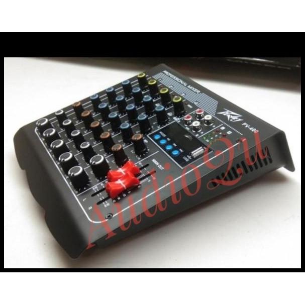 Jual Mixer Audio Peavey Pv 400/ Pv400/ Pv-400 (4Ch, Usb, Bt, Recording ...