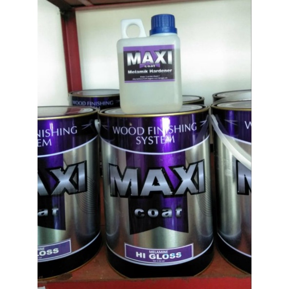 Jual MELAMIN HI GLOSS MAXI/TOAP COAT MAXI + HARDENER 5KG Refill ...