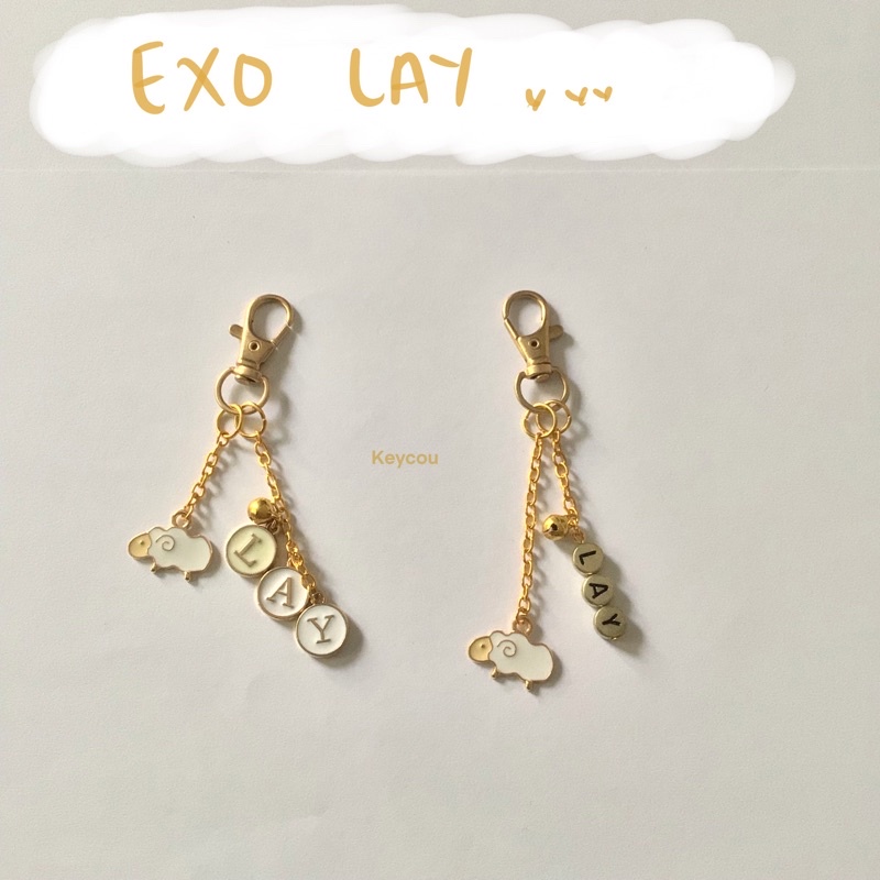 Jual EXO LAY Enamel Keychain - Sheep | Shopee Indonesia