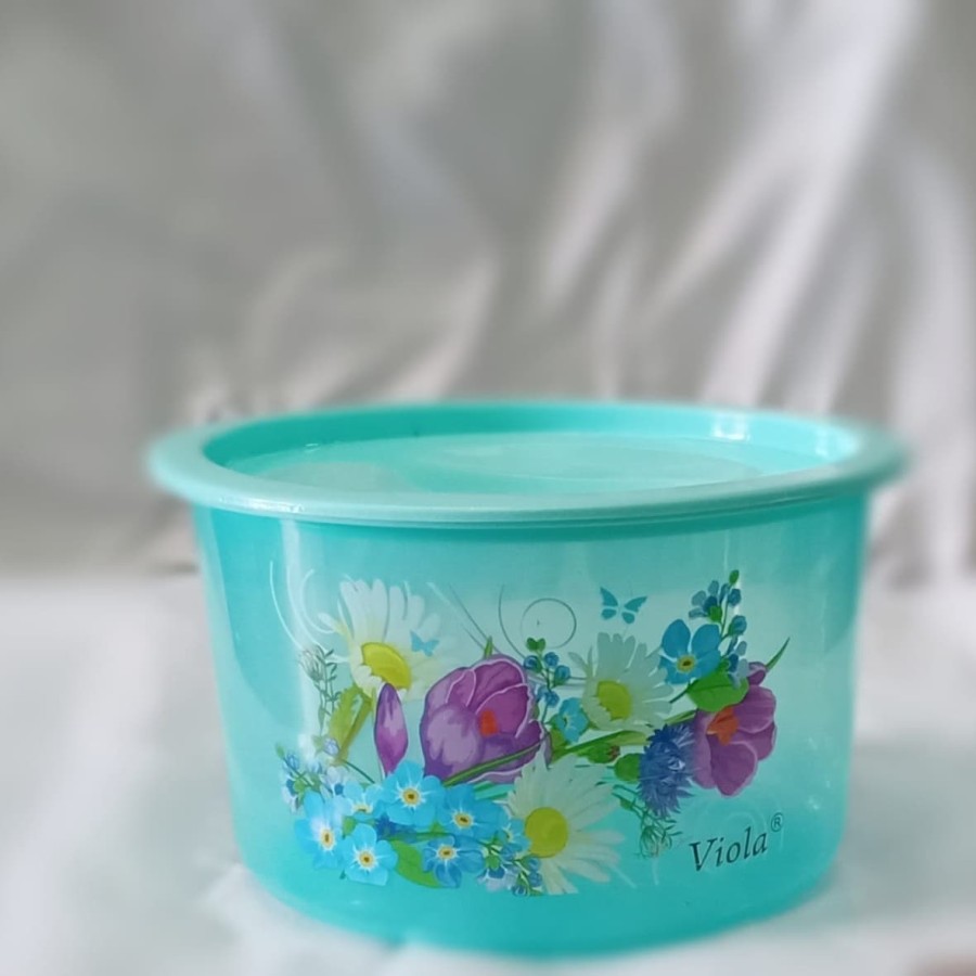 Jual TOPLES PLASTIK DAISY 0,5 KG SEALWARE BULAT KOTAK MAKAN VIOLA ...