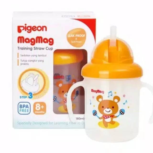 Jual PIGEON MAGMAG STEP 3 (GELAS + SEDOTAN) | Shopee Indonesia