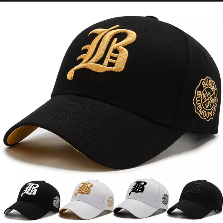 Jual Topi Import Pria Wanita Terbaru Logo B Murah Cowok Kekinian / Topi ...