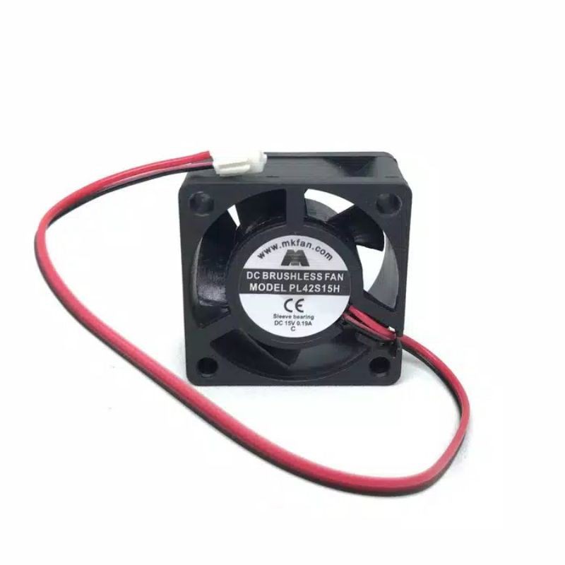 Jual kipas DC 12V ukuran 4 x 4 x 2 cm fan dc 40x40x20 40x40 x 20 ...