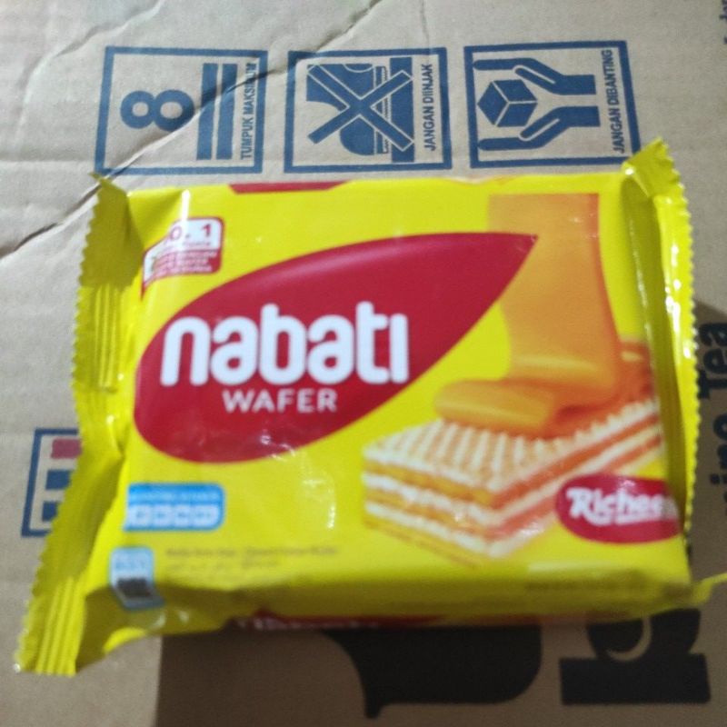 Jual NABATI WAFFER 2000 BERAT @50GRAM ISI 10 PCS | Shopee Indonesia