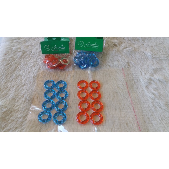 Jual Mata Jahit Motif Ring Aneka Warna ( isi 8pc ) | Shopee Indonesia