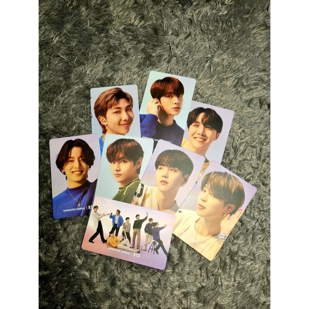 Jual PC PHOTOCARD OFFICIAL BTS X SAMSUNG S21 RM JIN JHOPE SUGA JIMIN V TAEHYUNG JUNGKOOK JK ...