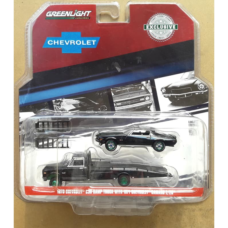 Jual GREENLIGHT GREEN MACHINE HOBBY EXCLUSIVE-1970 CHEVROLET C30 RAMP TRUCK | Shopee Indonesia