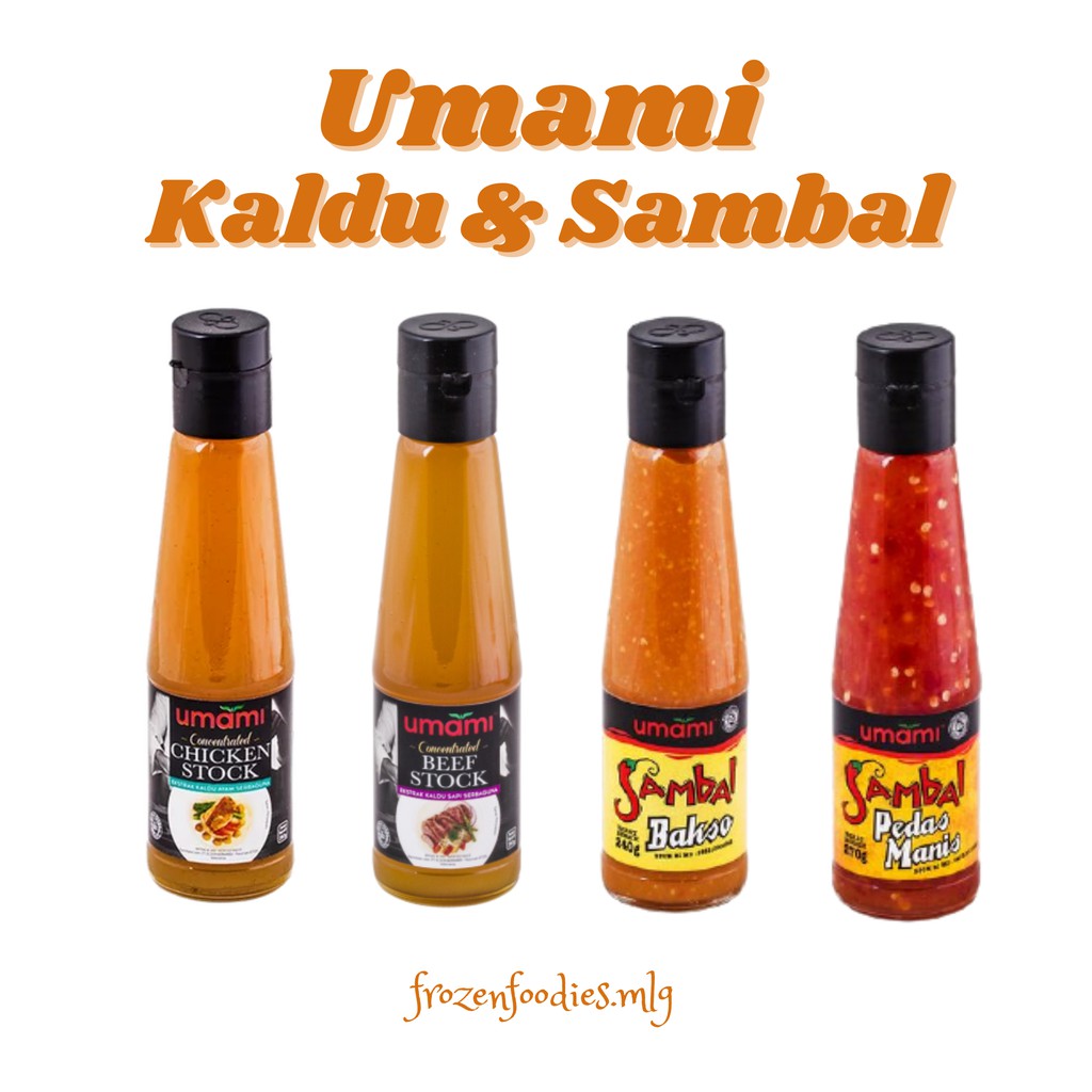 Jual Umami Concentrated Stock 260 gr - Umami Chicken & Beef Stock ...