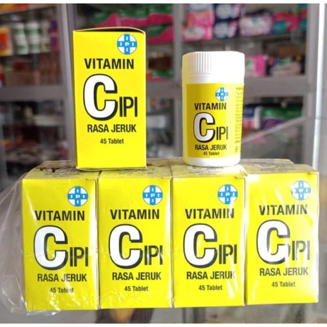 Jual Vitamin C IPI CIPI 45 TABLET A ipi B12 ipi vitamin 45 Tablet vitamin C bipi permen vitamin ...