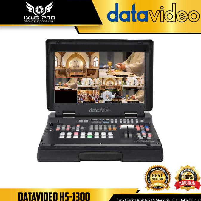 Jual Datavideo HS1300 SDI switcher HD Mixer Data Video HS-1300 portable ...