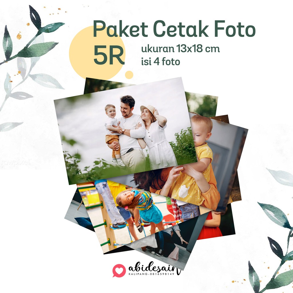 Jual Paket Cetak Foto 5R | Shopee Indonesia