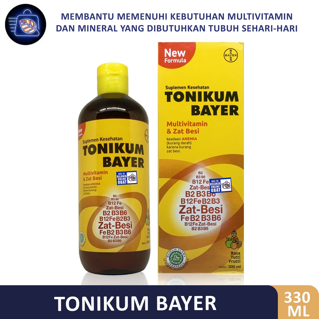 Jual TONIKUM BAYER 330ML | Shopee Indonesia